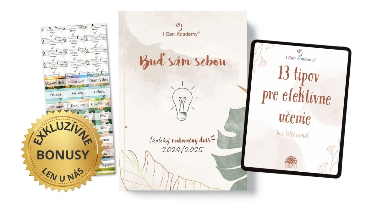 Školský motivačný diár 2023/2024 - I Can Academy